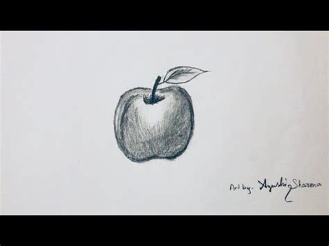 Easy Apple Shading Drawing YouTube