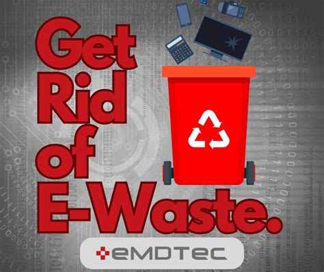 How To Declutter And Recycle Electronics Emdtec Managed It Service