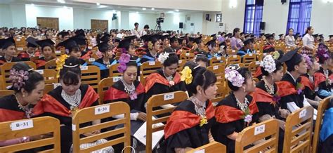 ရွှေဘိုတက္ကသိုလ်၌ နဝမအကြိမ် မြောက်ဘွဲ့နှင်းသဘင် ကျင်းပ Information And Public Relations Department