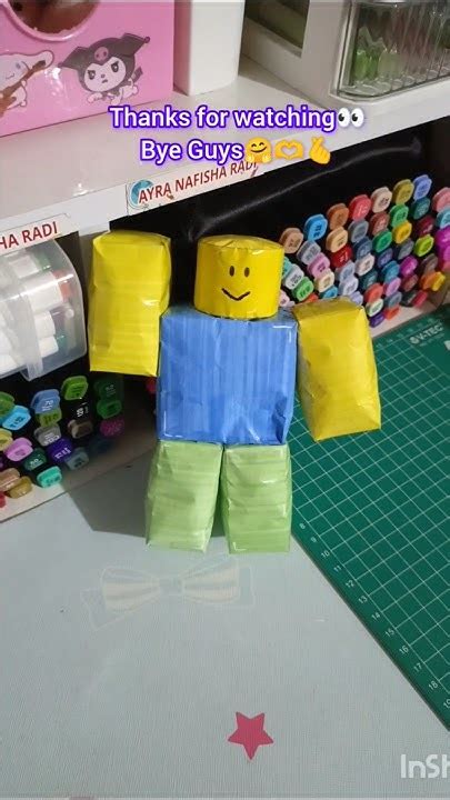 Roblox Noob Paper Squishy Shorts Diy Tutorial Toys Robloxnoob Roblox Noob Games Squishy