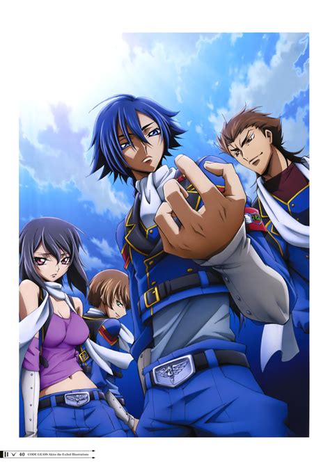 Hyuuga Akito Kousaka Ayano Naruse Yukiya Sayama Ryou Code Geass