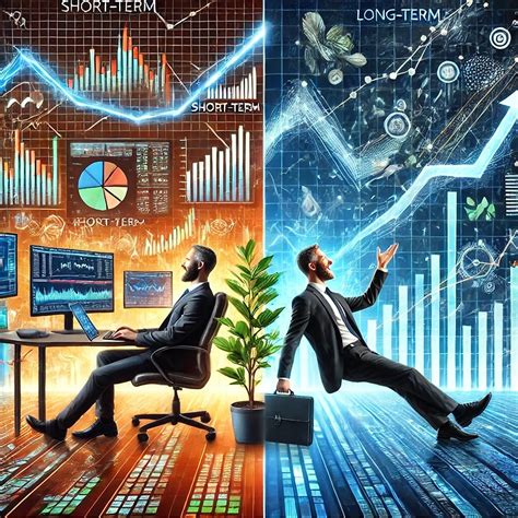 주식 단타 Vs 장기투자 뭐가 좋을까 실전 투자자가 말하는 차이점