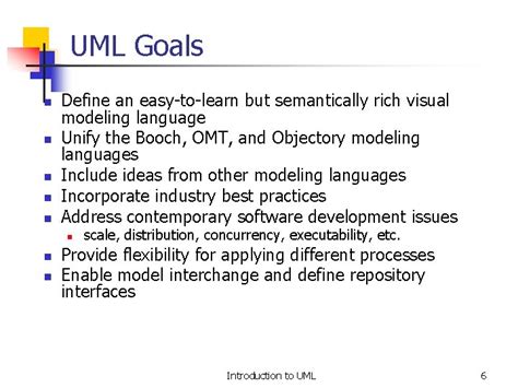 Object Modeling With Omg Uml Introduction To Uml