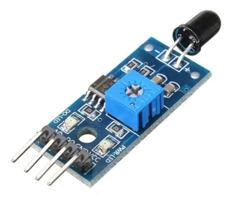 5 Pzas Modulo Sensor De Flama Infrarrojo Arduino