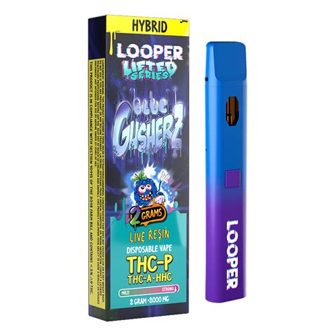 Dimo Looper Lifted Series Live Resin Blend Disposable Vape Pen The