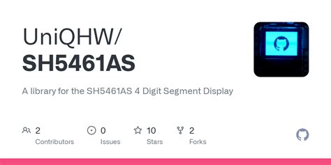 GitHub UniQHW SH AS A Library For The SH AS Digit Segment Display