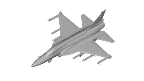 3d File Jf 17 Thunder 🌩️ ・model To Download And 3d Print・cults