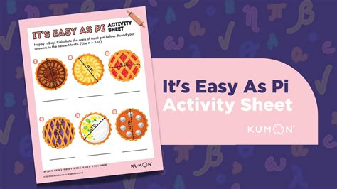 It S Easy As Pi Activity Sheet Babe Resources