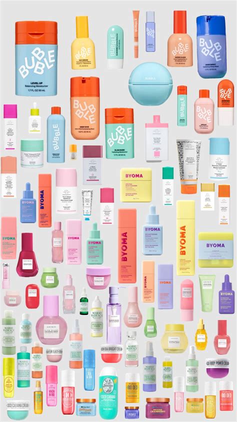 Colorful Skincare Beautyskincarecolorsdrunk Elephantbubbleglow