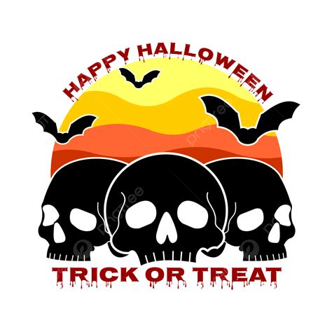 해피 할로윈 해골 박쥐 만화 일러스트 장식 일러스트 집 일러스트 할로윈 속임수 박쥐 Png 일러스트 및 벡터 에 대한 무료 다운로드 Pngtree