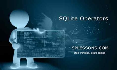 Sqlite Operators Splessons