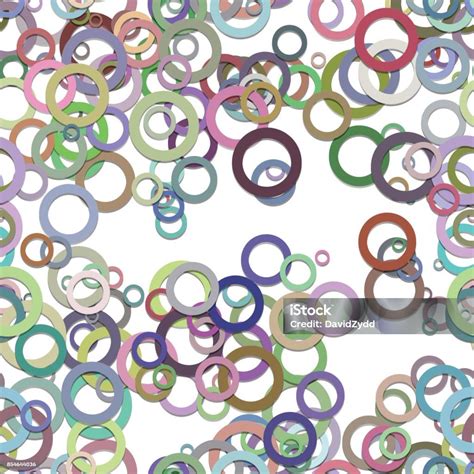 원활한 원형 패턴 배경그림자 효과와 화려한 반지에서 벡터 일러스트 레이 션 0명에 대한 스톡 벡터 아트 및 기타 이미지 0명 3차원 형태 개념 Istock