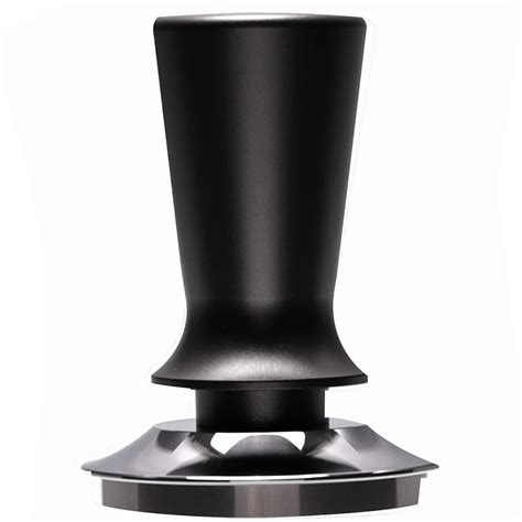 교정된 에스프레소 탬퍼 스프링 알루미늄 핸들 포함 커피 탬퍼 스테인레스 스틸 플랫 베이스 51mm 53mm 58mm