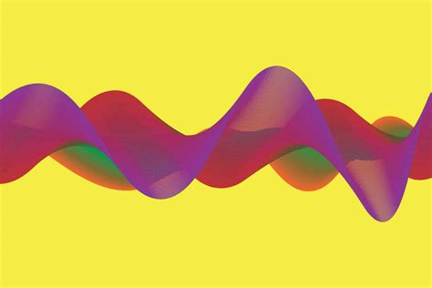 Colorful Gradient Wave Line Fluid Abstract Background Suitable For Landing Page And Computer