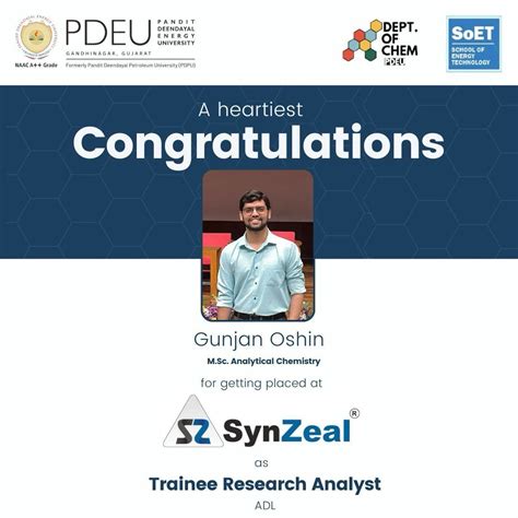 Department Of Chemistry Pdeu On Linkedin Pdeuchemistatplay