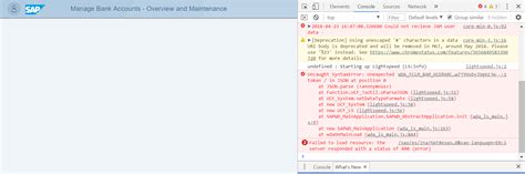 Solved Fiori Apps Blank Manage Bank Account Manage Cost Sap