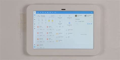 Creating A Wall Mounted Dashboard For Home Assistant James Ridgway