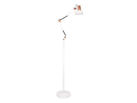 Flexo De Pie Articulable Mo Lo Rutilo Blanco