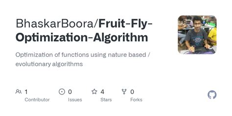 Github Bhaskarboorafruit Fly Optimization Algorithm Optimization Of