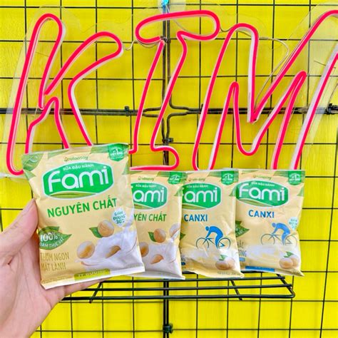 Fami Pure Soy Milk 200ml Pack Shopee Singapore