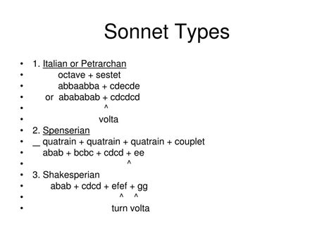 Ppt The Sonnet Powerpoint Presentation Free Download Id 419149