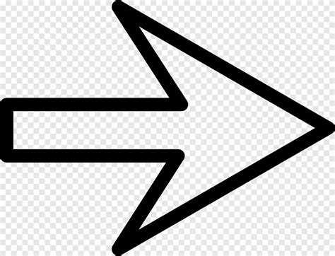 화살표 컴퓨터 아이콘 화살표 각도 삼각형 Png Pngegg