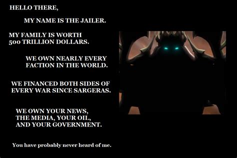 The Jailer Controls Everything R Wow