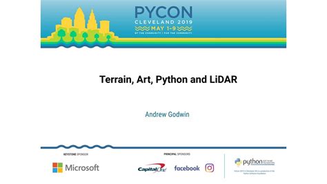 · terrain art python and lidar
