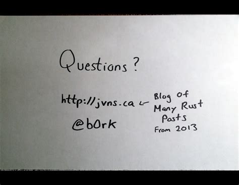 Why I Rust Speaker Deck