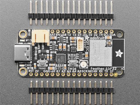 Adafruit Esp32 Feather V2 Wfl Antenna 8mb Flash 2 Mb Psram Stemma Qt Kiwi Electronics