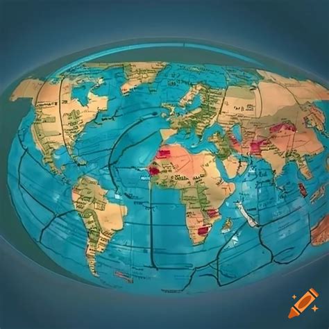 True Accurate Real World Map