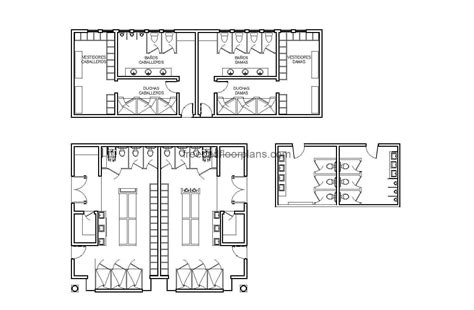 Swimming Pool Locker Room Locker Room Restroom Design Toilet Plan