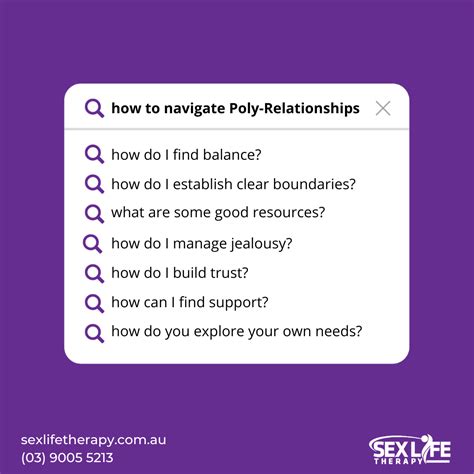 Sex Life Therapy Navigating Polyamorous Relationships Finding