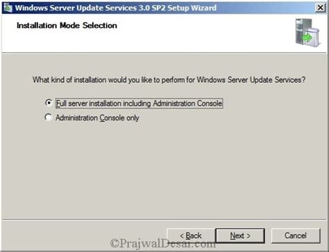 deploying sccm 2012 part 5 installing wsus snap 2 prajwal desai