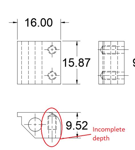 Threads Show Different In A Drawing Than What Is Modeled In Fusion 360