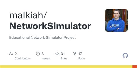 GitHub Malkiah NetworkSimulator Educational Network Simulator Project