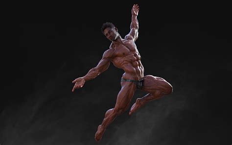 3d 일러스트 보디 빌더 남자 포즈 클리핑 경로와 피트 니스 근육 남자 강사에 대한 스톡 사진 및 기타 이미지 강사 건강관리와 의술 건강한 생활방식 Istock