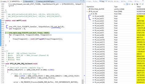Cmsis Dsp Dc Offset Problem Solved Stmicroelectronics Community