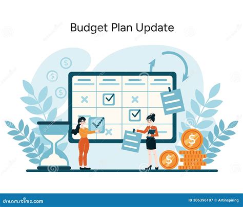 Dynamic Adaptation And Realignment Of Fiscal Strategies Stock Vector Illustration Of