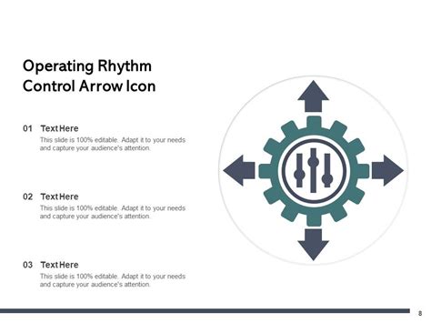 Essential Initiatives Consistency Metrics Arrow Icon Ppt Powerpoint
