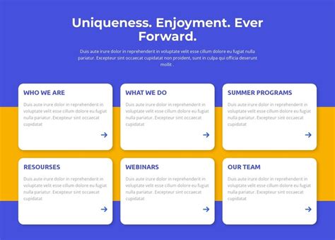 Uniqueness Enjoyment Css Template By Nicepage