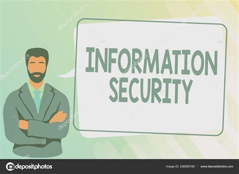 Writing Displaying Text Information Security Conceptual Photo Infosec