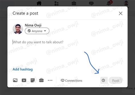 Linkedin Native Scheduling