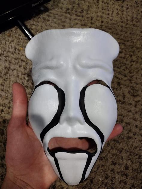 Heres The Scp 035 Tragedy Mask I Made And His Glowing Containment Box Comedy Version Coming
