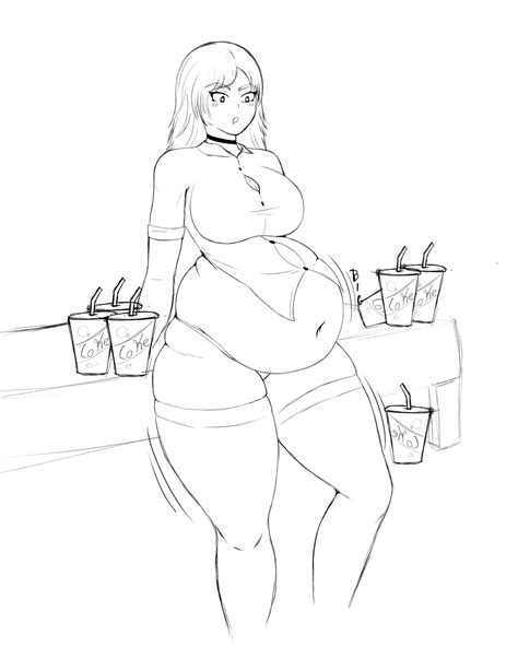 A Big Bloated Girl By Ferrann On Deviantart