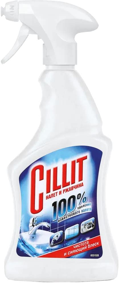Чистящее средство для ванной комнаты Cillit для удаления известкового ...