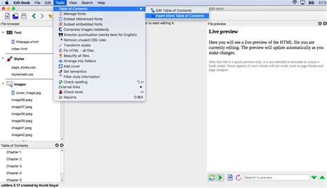 Convert Your Book To An Epub File Prolific Works Support Docs