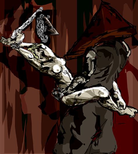 Rule 34 1boy 1girls Breasts Leg Lock Maria Silent Hill Pyramid Head