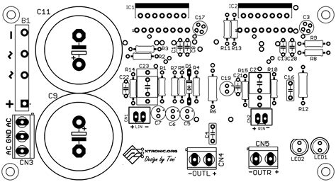Tda7293 Amplifier Circuit Diagram With Pcb Xtronic