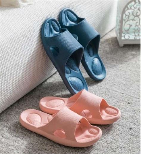 Jual Mijia Sendal Rumah Empuk Eva Anti Slip Sandal Kamar Hotel Wanita Pria Di Seller